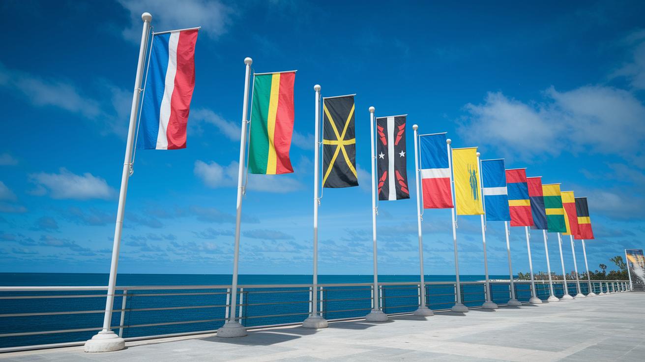 Caribbean Island Flags: Radiant Symbols Of Heritage | Caribiana
