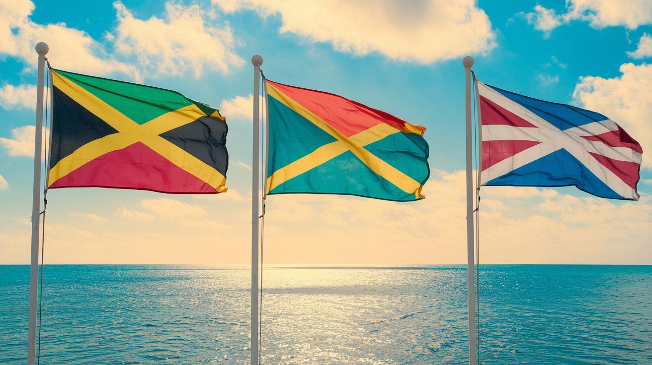 Caribbean Island Flags: Radiant Symbols Of Heritage | Caribiana