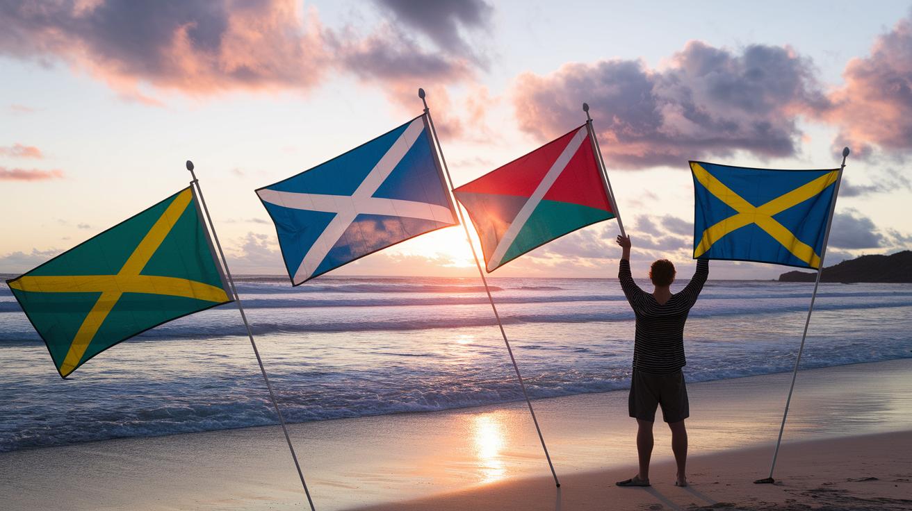 Caribbean Island Flags: Radiant Symbols And History | Caribiana